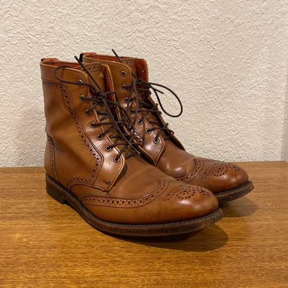 Allen Edmonds | Shoes | Allen Edmonds Dalton Wing Tip Boot | Poshmark